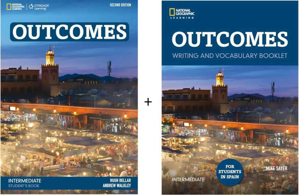 Набор Outcomes Intermediate Student's book + Workbook + CD 2ed ...