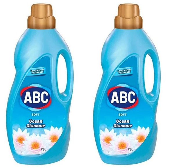 ABC Кондиционер для белья, Гламурный океан, 2 л, 2 шт - купить с ...