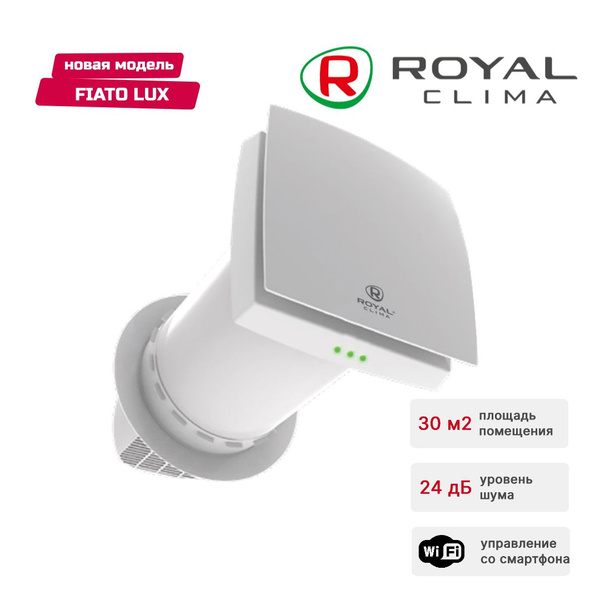 Система приточной вентиляции ROYAL Clima Приточно-вытяжная установка ...