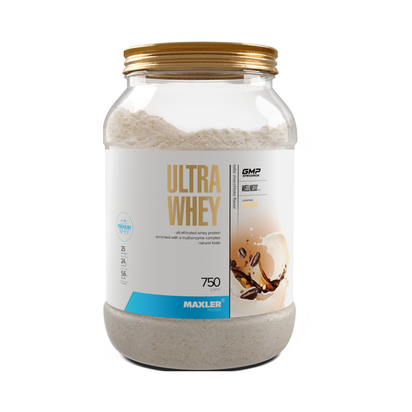 Протеин сывороточный для мужчин и женщин Maxler Ultra Whey 750г Латте ...