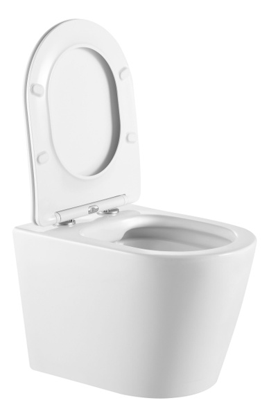 Подвесной унитаз AMRID, направление выпуска: Горизонтальное (в стену ...