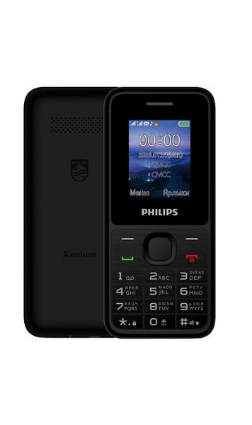 Мобильный телефон Philips Philips-E2125, черный - купить по выгодной цене в интернет-магазине ...