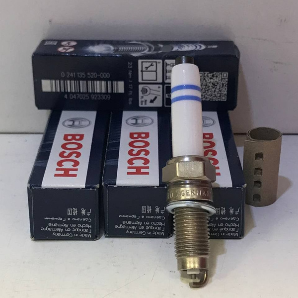 Комплект свечей зажигания Bosch 0241135520 - купить по выгодным ценам в ...