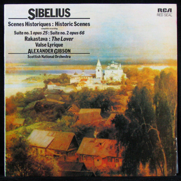 LP Alexander Gibson - Sibelius: Scenes Historiques - Rakastava (винил ...