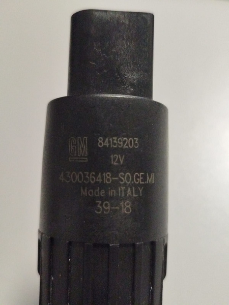 84139203 Мотор стеклоомывателя лобового стекла GENERAL MOTORS ...