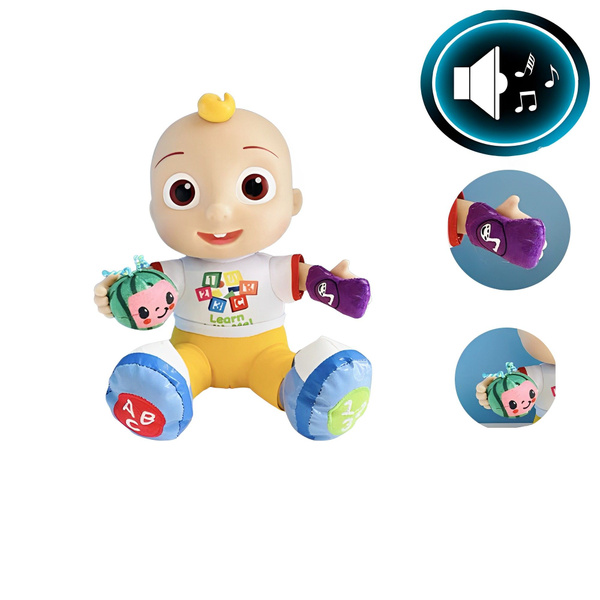 Плюшевая игрушка Cocomelon Jj - электрический успокаивающий и обучающий ...