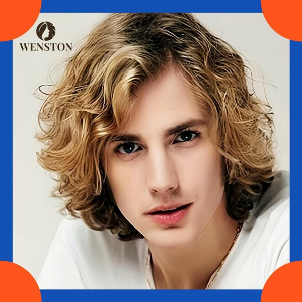 Wenston-HW036 Европейские мужские короткие парики купить c доставкой на ...