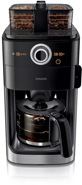 Кофеварка капельная PHILIPS HD7761, черный матовый - купить с доставкой ...