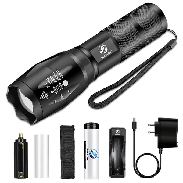 Shustar Фонарь LED светодиодный для охоты, рыбалки, ручной ...