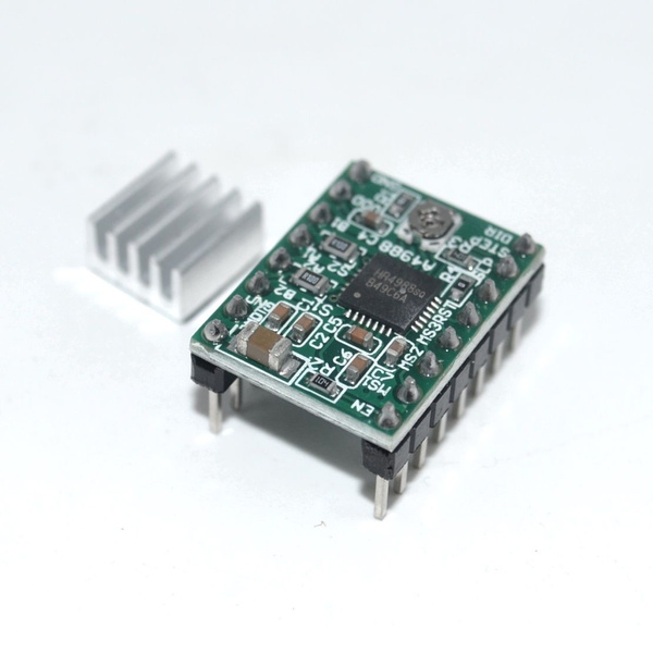 Драйвер шагового мотора на чипе HR4988 для 3D принтера - 4 ШТУКИ ...