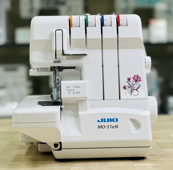 Оверлок Juki MO-51eN купить c доставкой на OZON по низкой цене (1399888186)