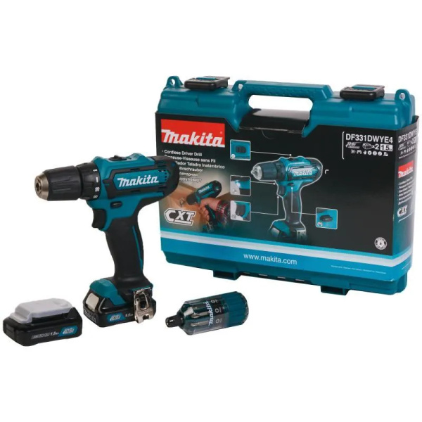 Дрель-шуруповерт Makita DF333DWYE4_2523 озон, От аккумулятора - купить ...