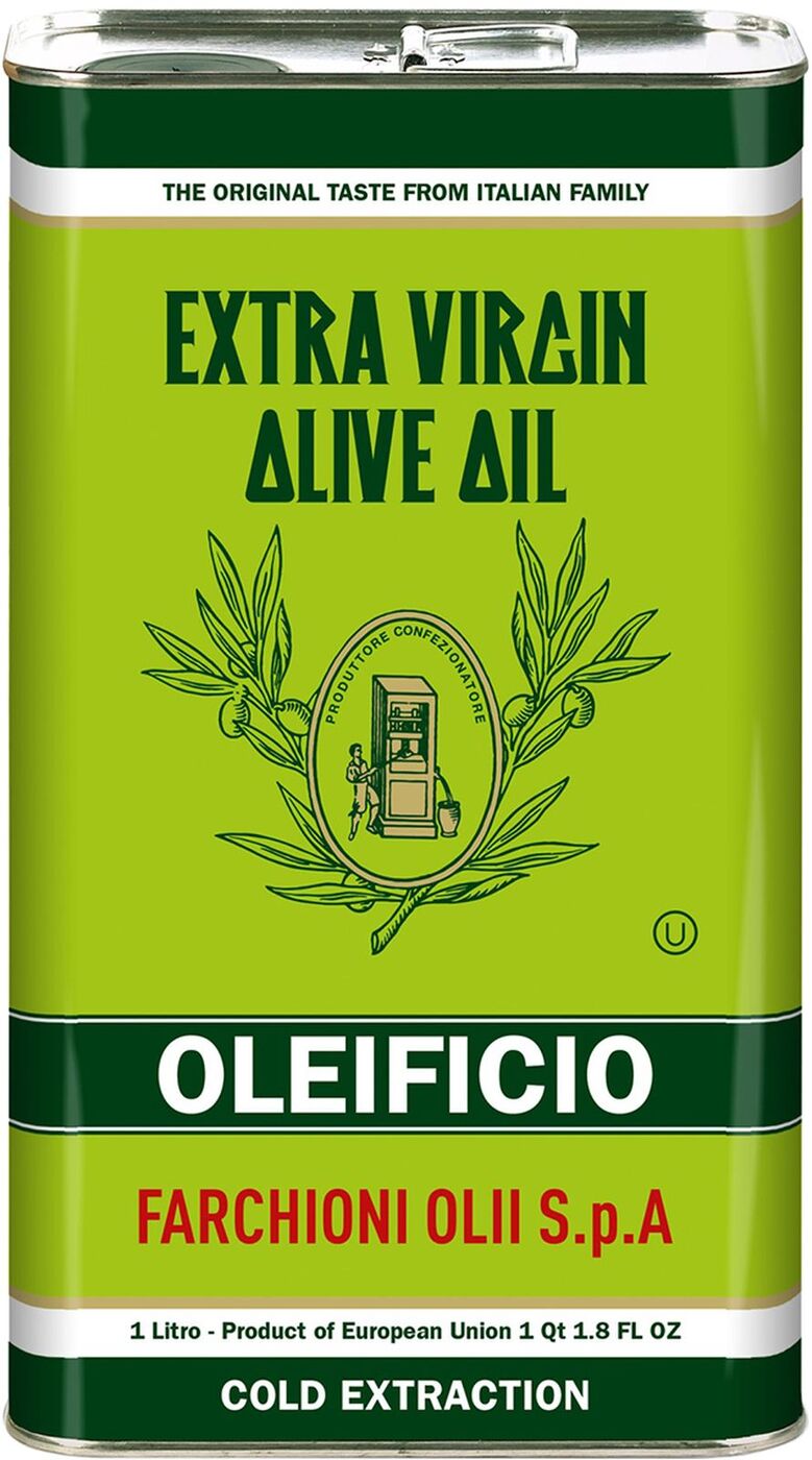 Оливковое масло Farchioni Extra Vergin, нерафинированное, в жестяной ...