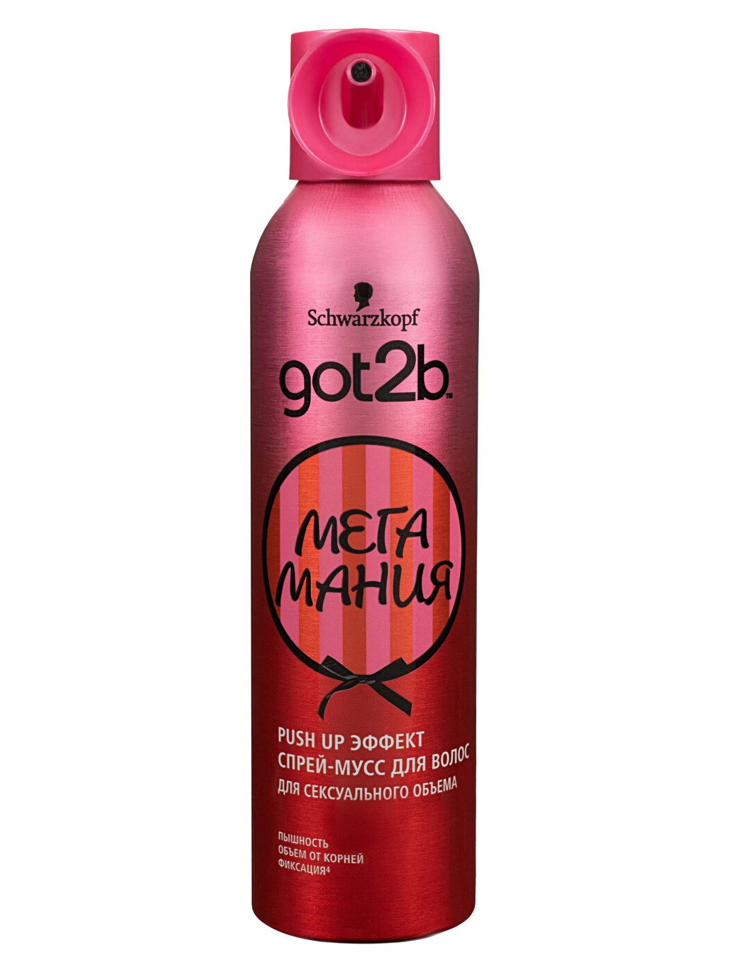 got2b Стайлинг-мусс для волос "Мегамания" для супер-объема, 250 мл ...