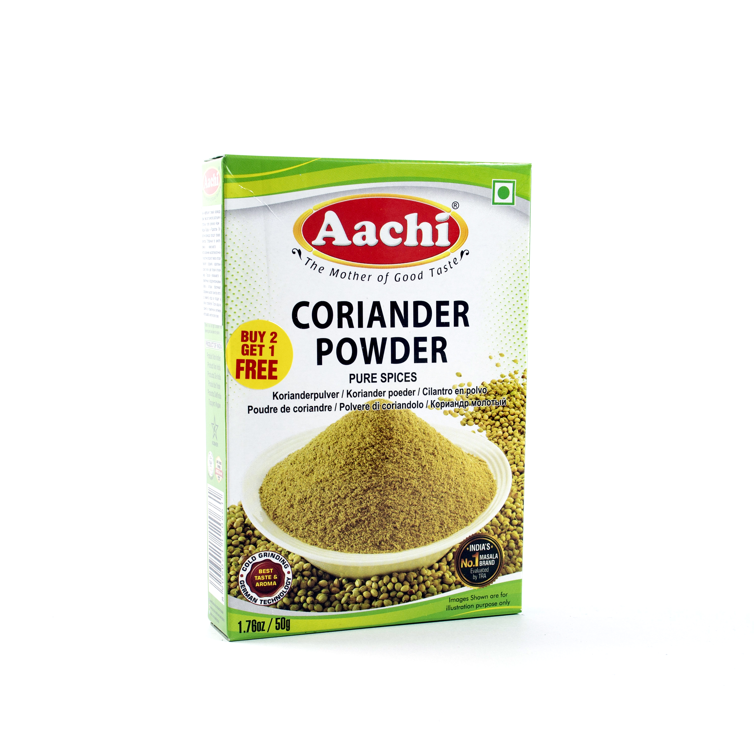 Aachi Кориандр Молотый (Coriander Powder) 50 г — купить в интернет ...
