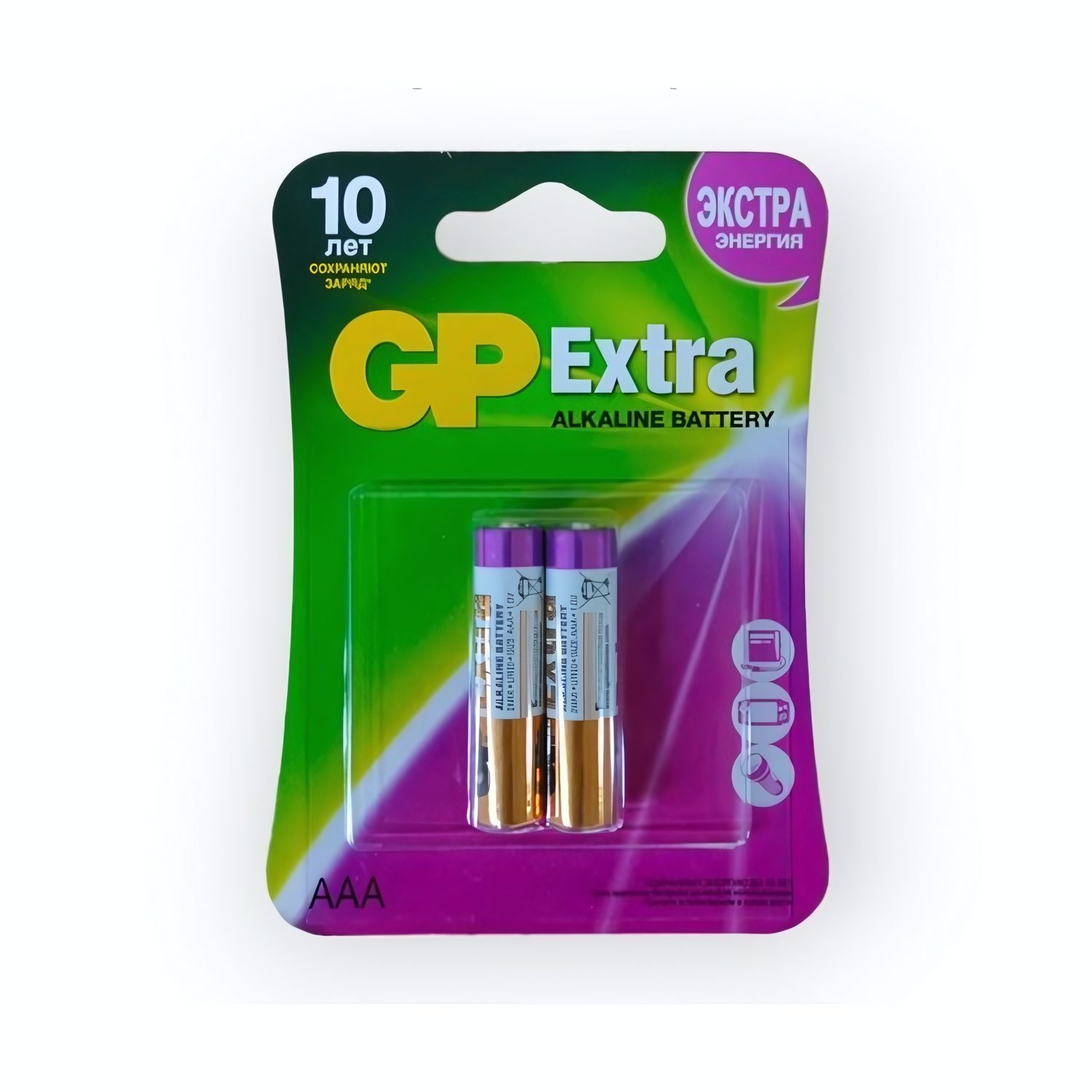 GP 24AX-2CR2 EXTRA Батарея GP Extra Alkaline 24AX LR03 AAA (2шт ...