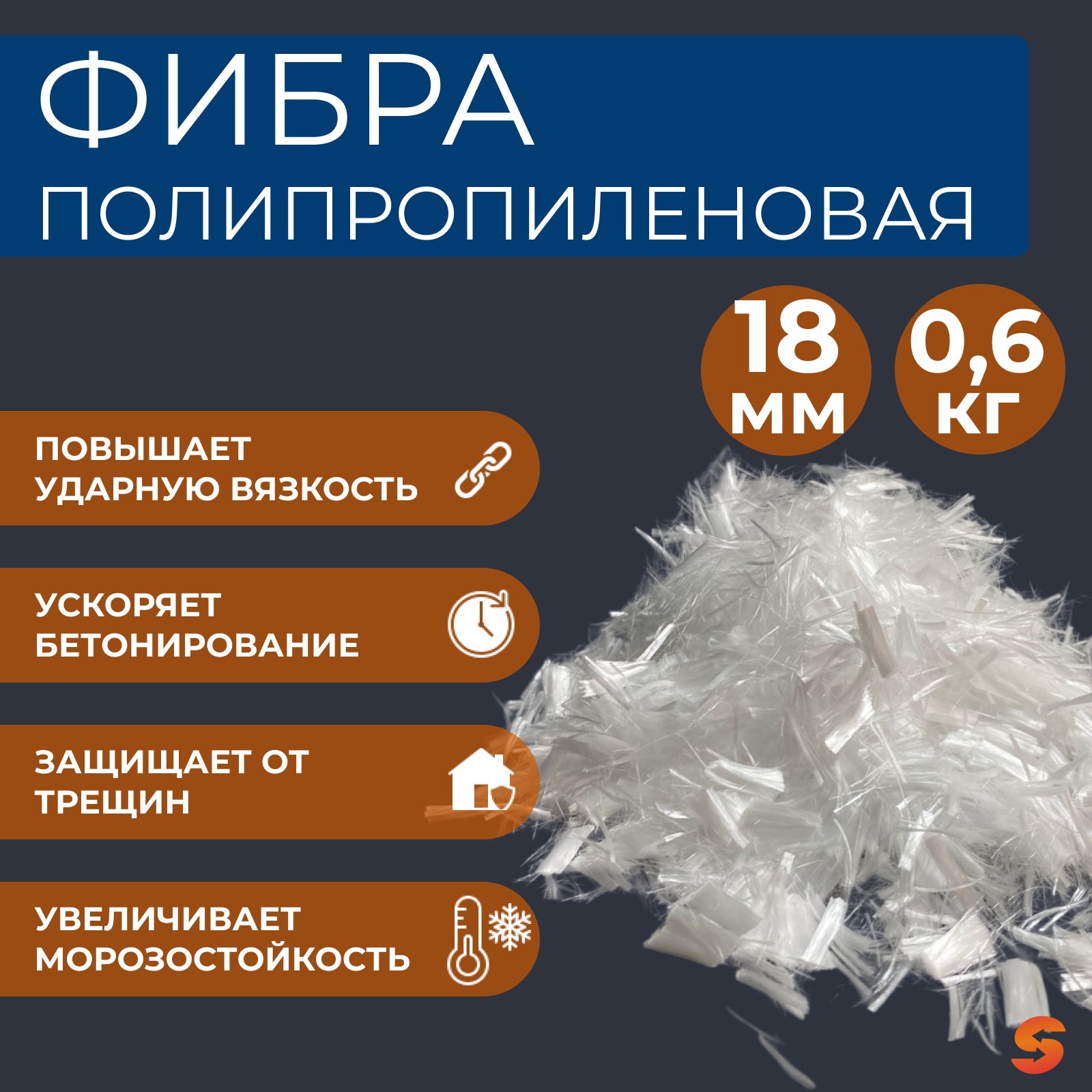Фиброволокно для Штукатурки – купить в интернет-магазине OZON по низкой ...