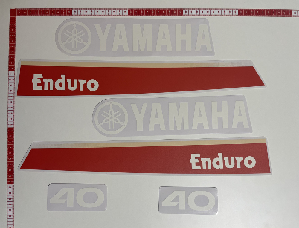 Прочие аксессуары и комплектующие для судов Yamaha Комплект наклеек для ...