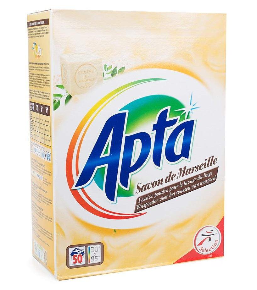 Порошок стиральный APTA DETERGENT PDR MARSEILLE'S SOAP с марсельским ...