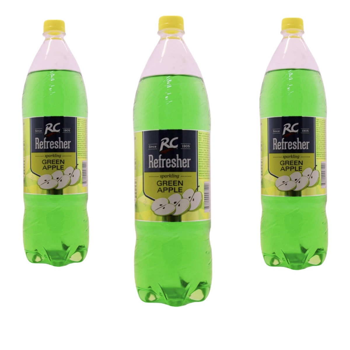 RC Refresher Green Apple / яблочная газировка / слабогазированный ...