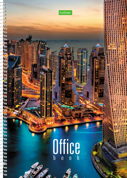 Набор тетрадей 4 штуки/4 дизайна Hatber, 80 листов, в клетку, формат А4, на спирали купить на ...