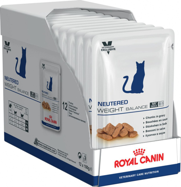 Влажный корм для кошек Royal Canin Neutered Weight Balance ...