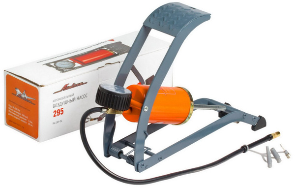 Насос воздушный 295 (ножной, механический, 295 см3) AIRLINE PA29504 для ...