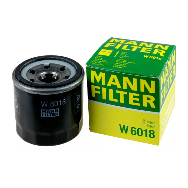 Фильтр масляный MANN FILTER W6018 - купить по выгодным ценам в интернет ...