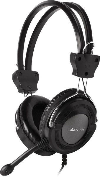 Игровые наушники A4tech Hs 19 1 серый черный купить по доступной