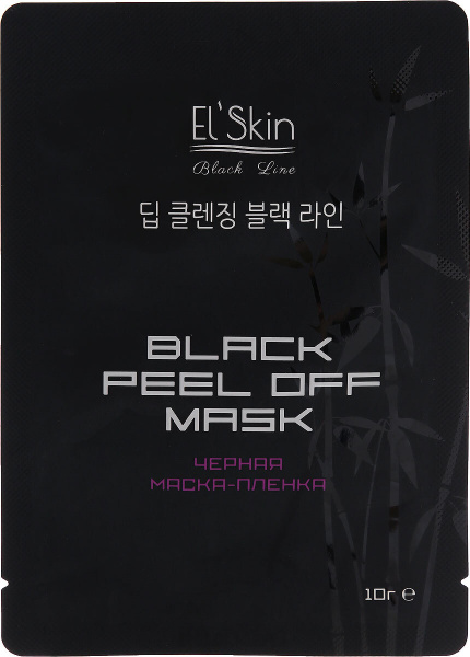ElSkin Черная маска-пленка, 10 г-8 шт. - купить с доставкой по выгодным ...