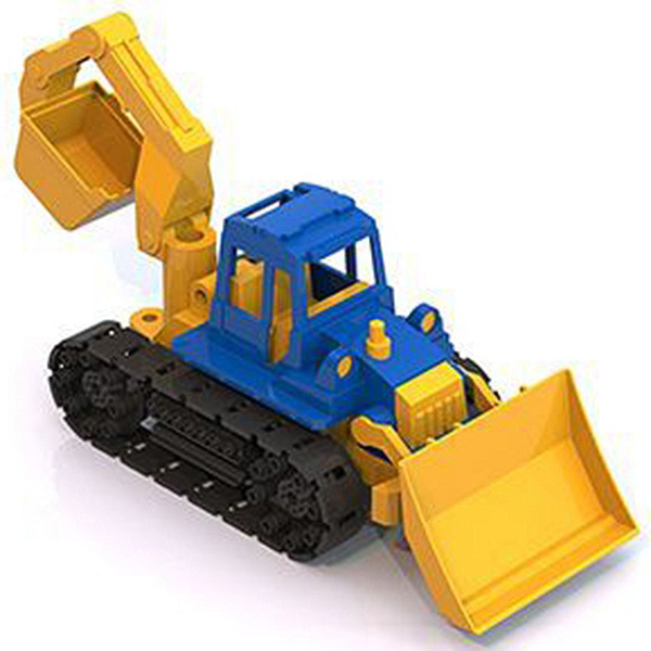 Трактор "Байкал" с грейдером и ковшом "Нордпласт" арт. 139 - купить с доставкой по выгодным ...