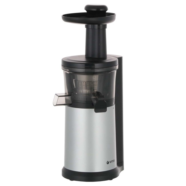 Соковыжималка шнековая VITEK VT-3661 W, серебристый - купить по низкой ...