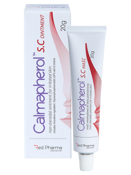 CALMAPHEROL S.C ointment восстанавливающая мазь для раздраженной кожи ...