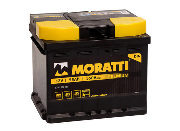 Аккумулятор автомобильный MORATTI /Моратти 55 L1B купить по выгодной ...