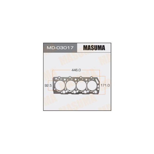 Прокладка ГБЦ MITSUBISHI CHALLENGER MASUMA MD-03017 - Masuma арт ...