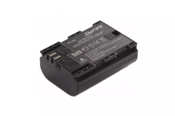 Аккумулятор DigiCare PLC-E6 (LP-E6 для EOS 6D 60D, 70D, 80D, 7D, 5D ...