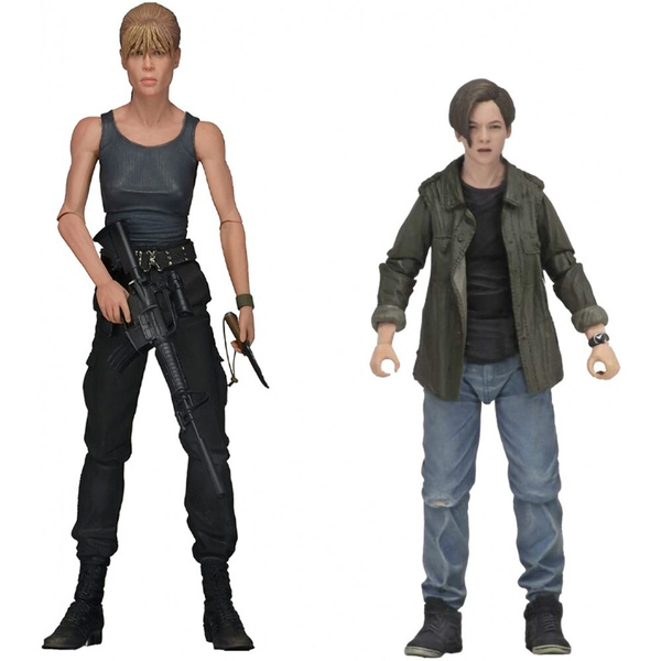 Фигурка NECA Terminator 2 7" Scale Action Figure Sarah Connor and John ...