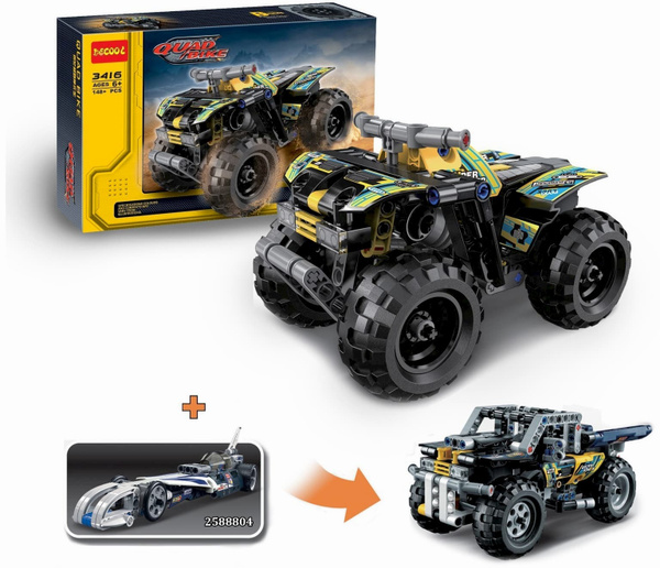 Конструктор JiSi Bricks Квадроцикл 3416 (Technic 42034) / 148 деталей - купить с доставкой по ...