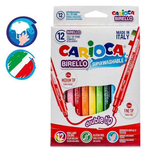 Carioca Набор фломастеров - купить с доставкой по выгодным ценам в ...