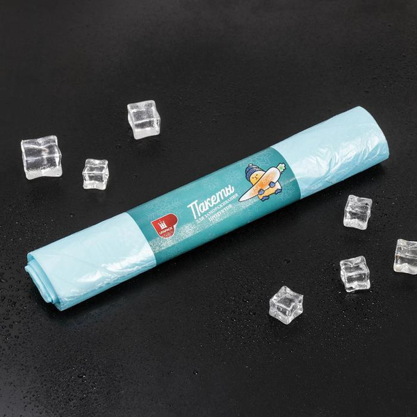 Пакеты для заморозки ТероПром, 30х40 см, 80 шт, ПНД (Полиэтилен низкого ...