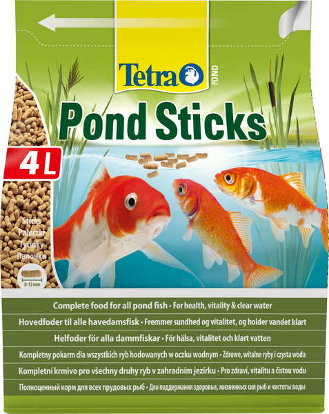 Tetra Pond Sticks 4л корм для прудовых рыб - купить с доставкой по ...