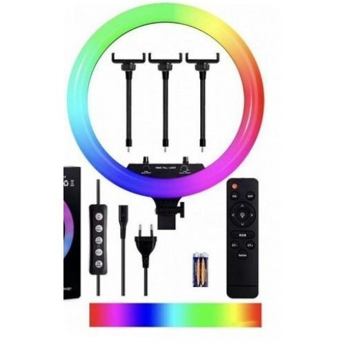 Кольцевая лампа RGB LED Soft Ring Light MJ36 (36 см) - купить с ...