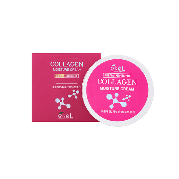 EKEL Moisture Cream Collagen Увлажняющий крем для лица с коллагеном ...