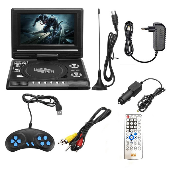 7 8 дюймовый телевизор домашний автомобильный DVD плеер с ТВ FM USB ...