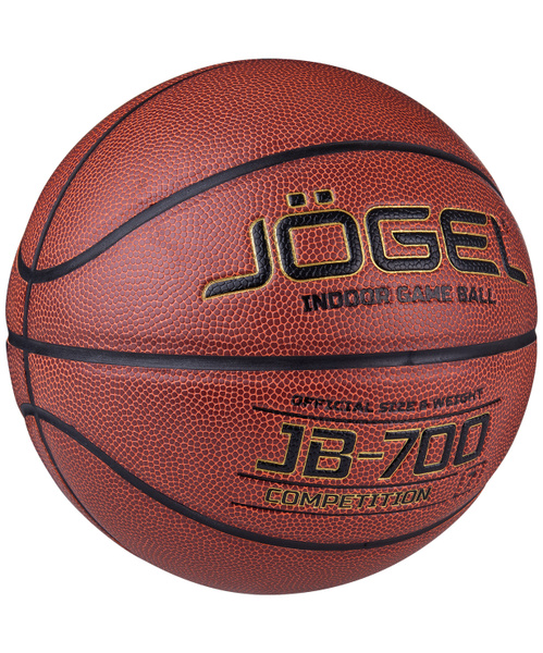 Мяч баскетбольный JOGEL JB-700 Competition1 №7, коричневый купить по ...