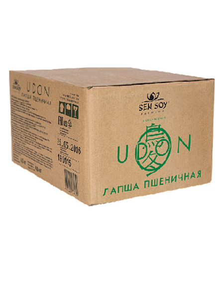 Сенсой Лапша пшеничная UDON Удон Sen Soy Premium коробка 4,5 кг для ...