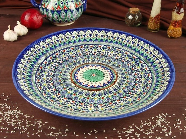 Блюдо Ляган ANGE DE LUNE, Керамика, диаметр41 см купить по низкой цене с доставкой в интернет ...