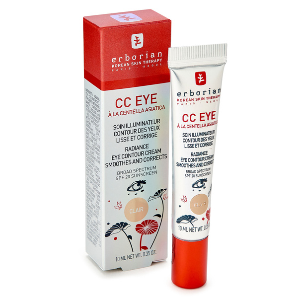 Erborian CC EYE, СС Крем для кожи вокруг глаз, тон Светлый, 10 мл ...