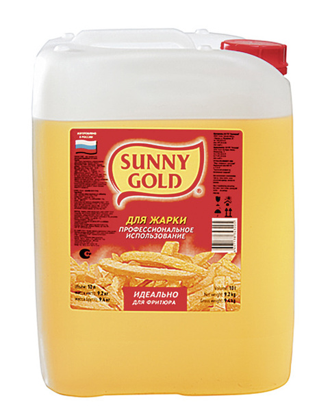 Масло фритюрное Sunny Gold 10л - купить с доставкой по выгодным ценам в ...