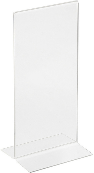 Подставка настольная Attache 1/3 А4 вертикальная, двухсторонняя А4 (прозрачная) - купить с ...